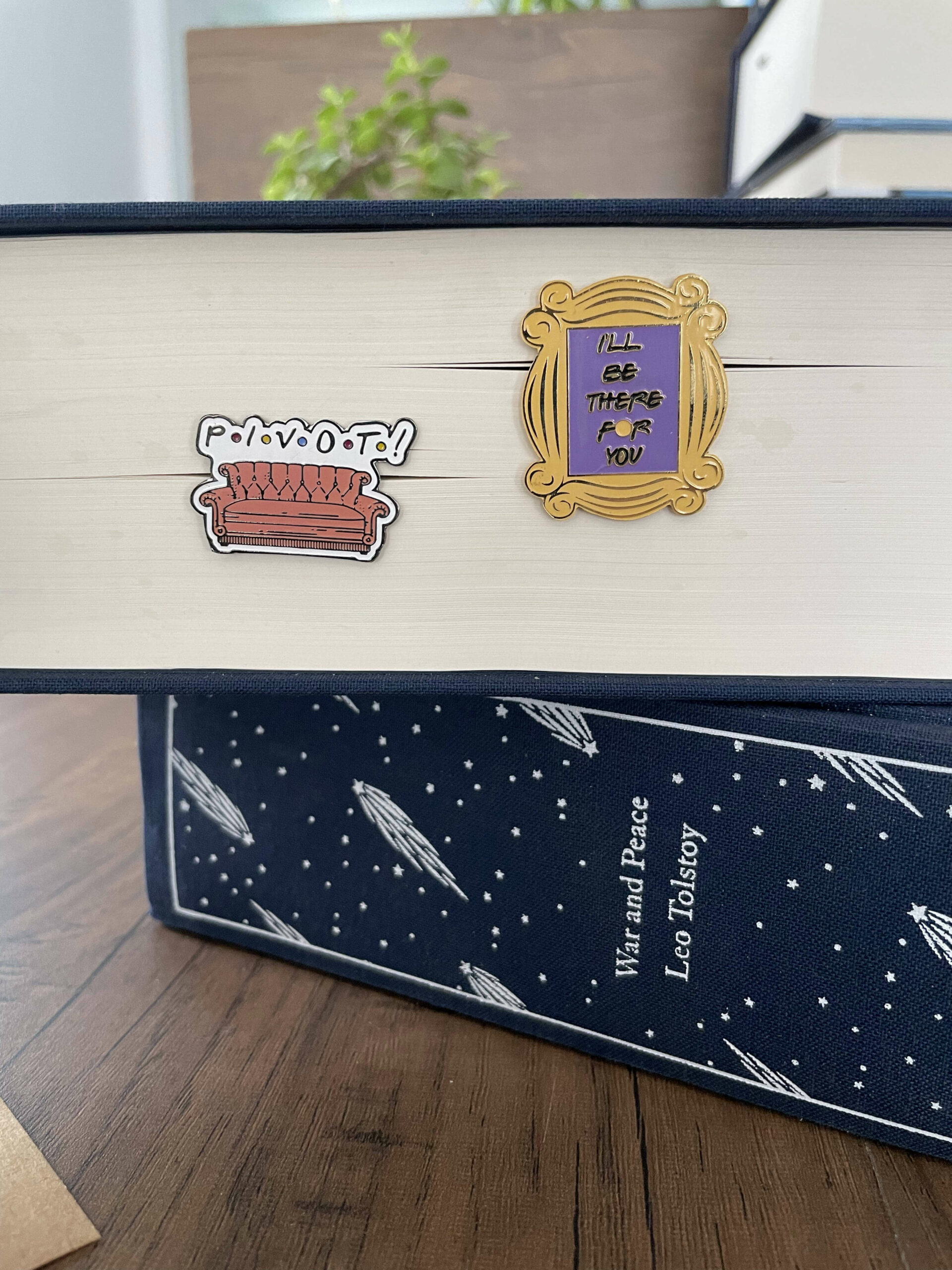 Friends - Set of 2 Enamel Pins - awwrange