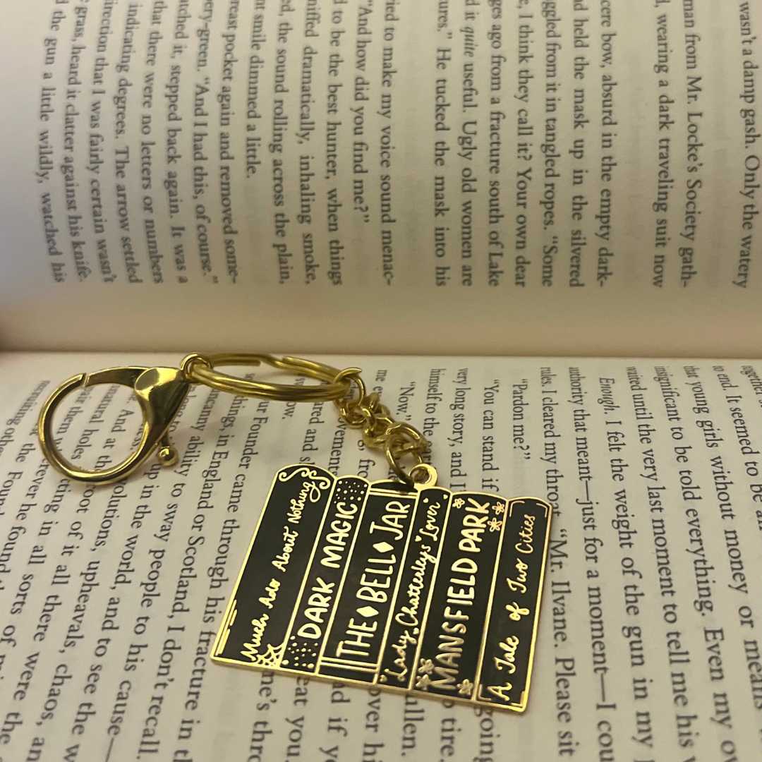Classics Book Enamel Keychain - awwrange