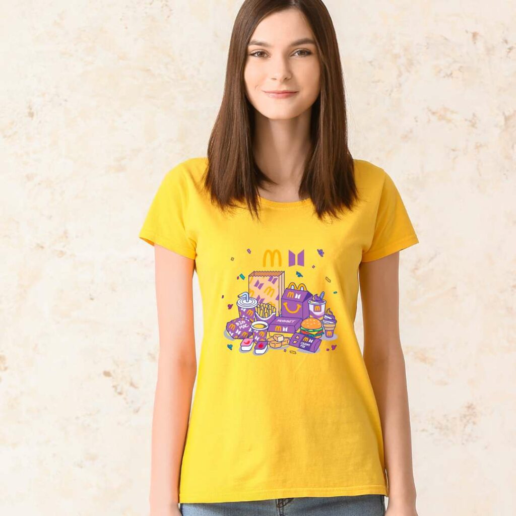 The BTS Meal– BTS PREMIUM Cotton Tshirt - awwrange